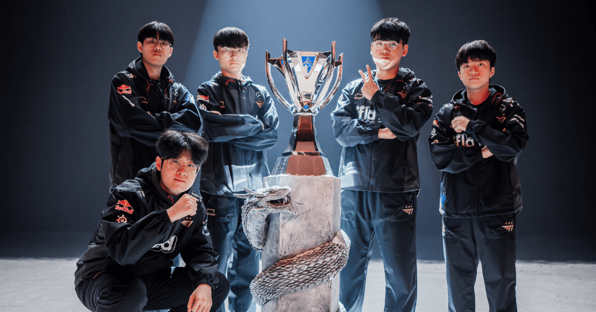 T1 Officially Crowned as the New Champions of League of Legends, Fans ...